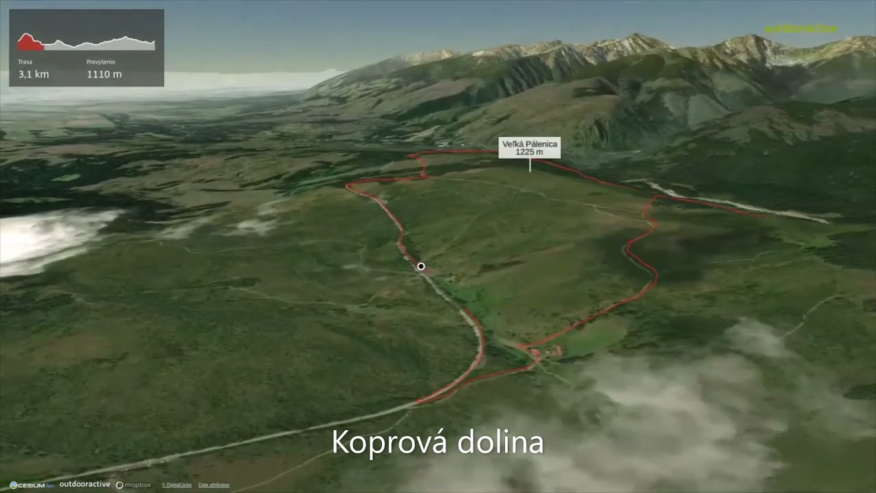 Kôprová dolina ∆ hiking trails - YouTube
