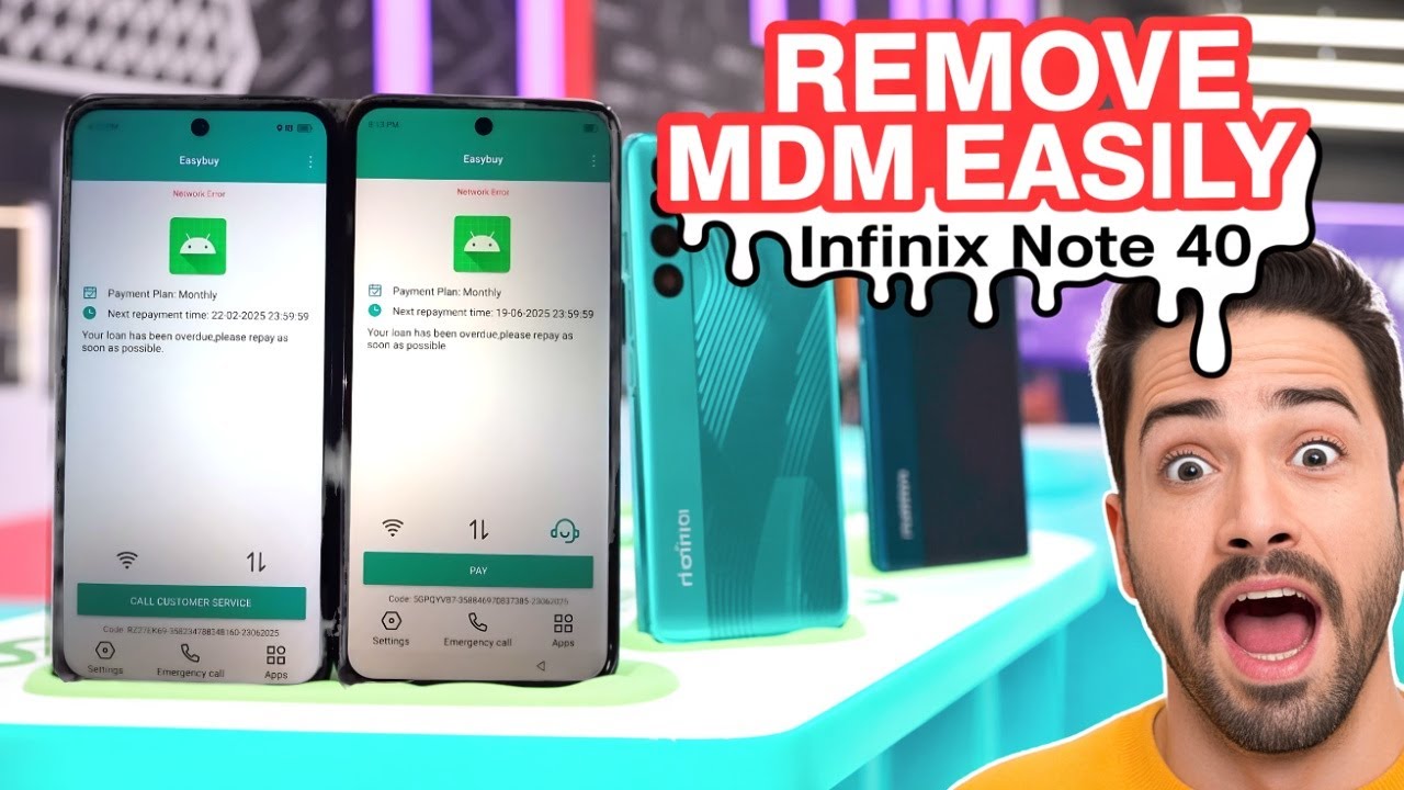 Infinix Note 40 MDM Lock Removal – Free Your Device - YouTube