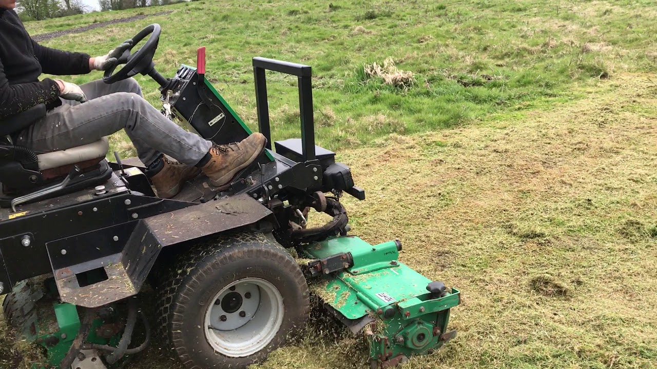 Ransomes mower - YouTube