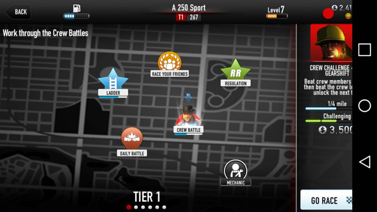 CSR Racing: Tier 1 Crew Battle #4: Max Gearshift - YouTube