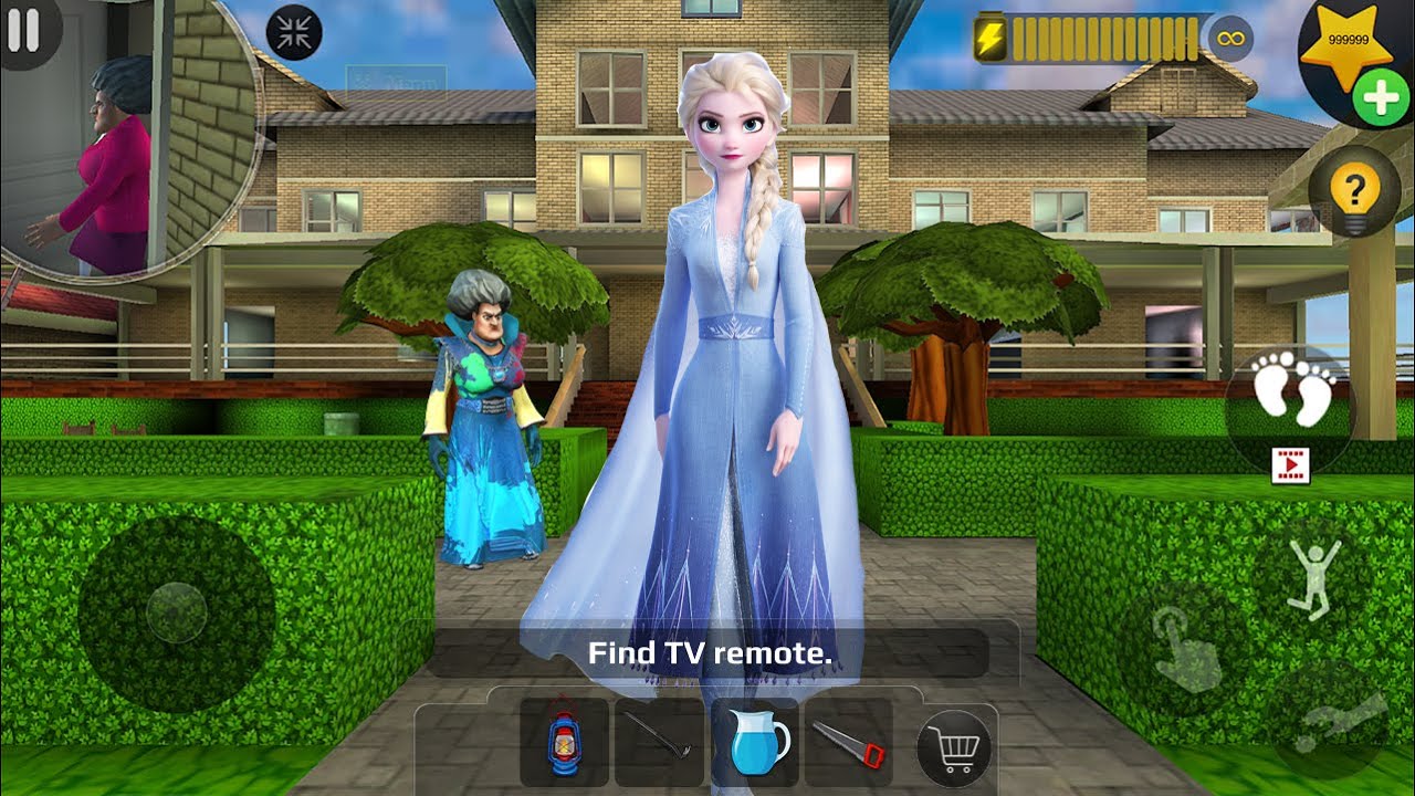️ Elsa vs Miss T?! 😱 Frozen Queen Enters Scary Teacher 3D and ...