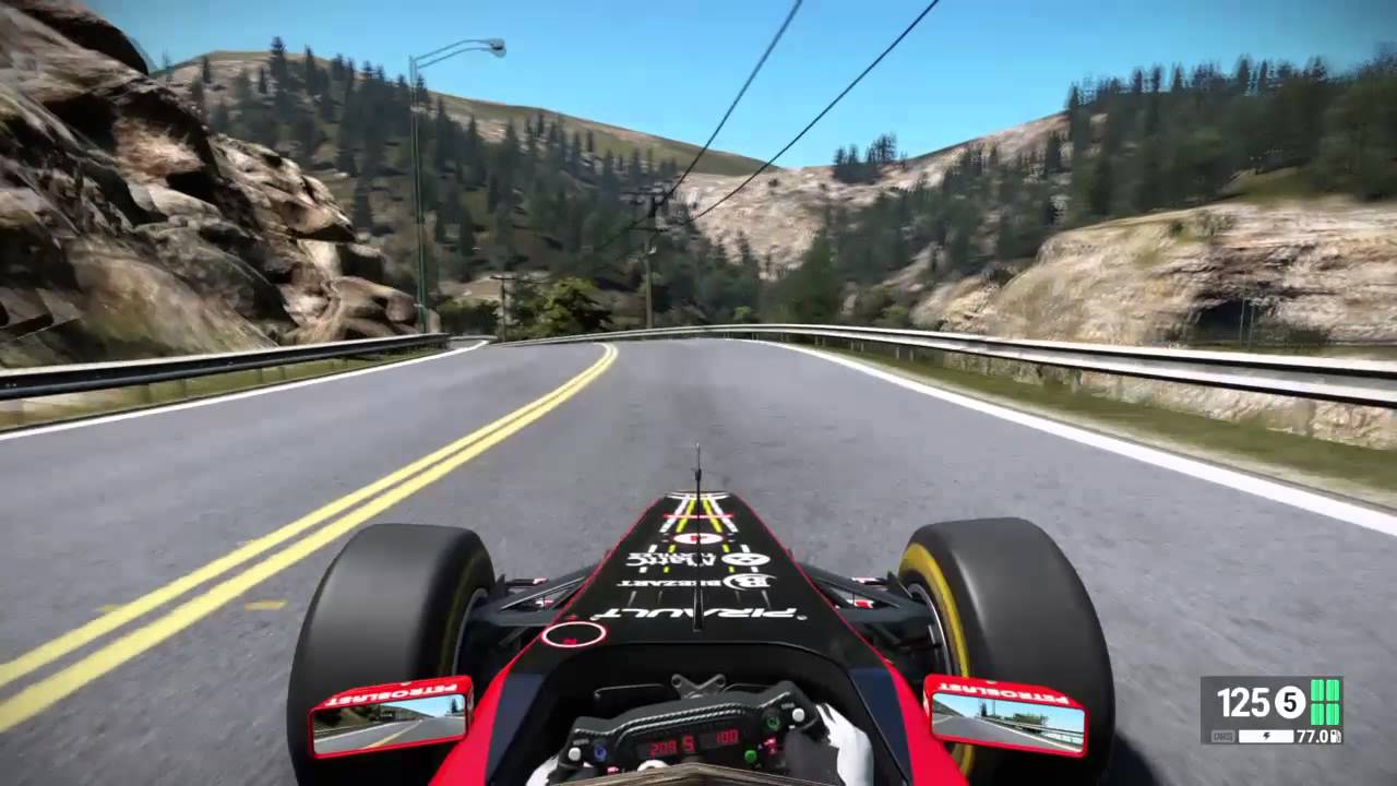 Project Cars Formula 1 California Highway Gameplay - YouTube