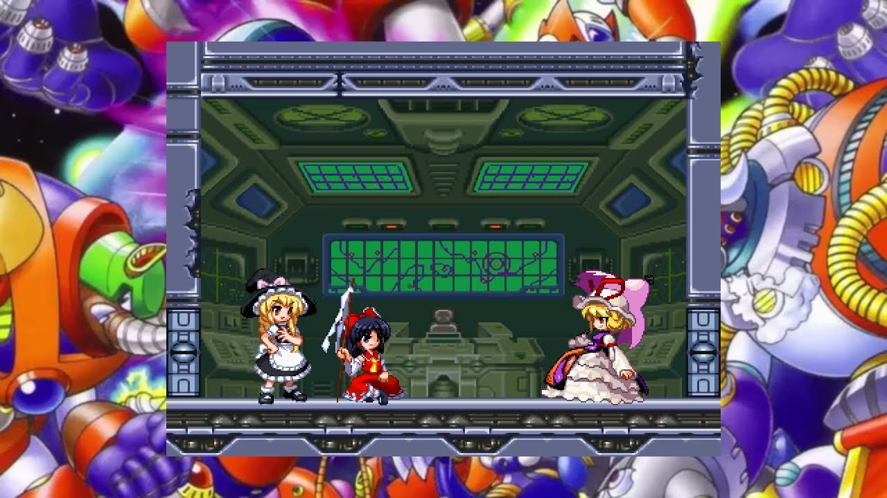 Megaman X3 - Opening Stage X and Zero + Dr Cain Theme [Touhou Style] - YouTube