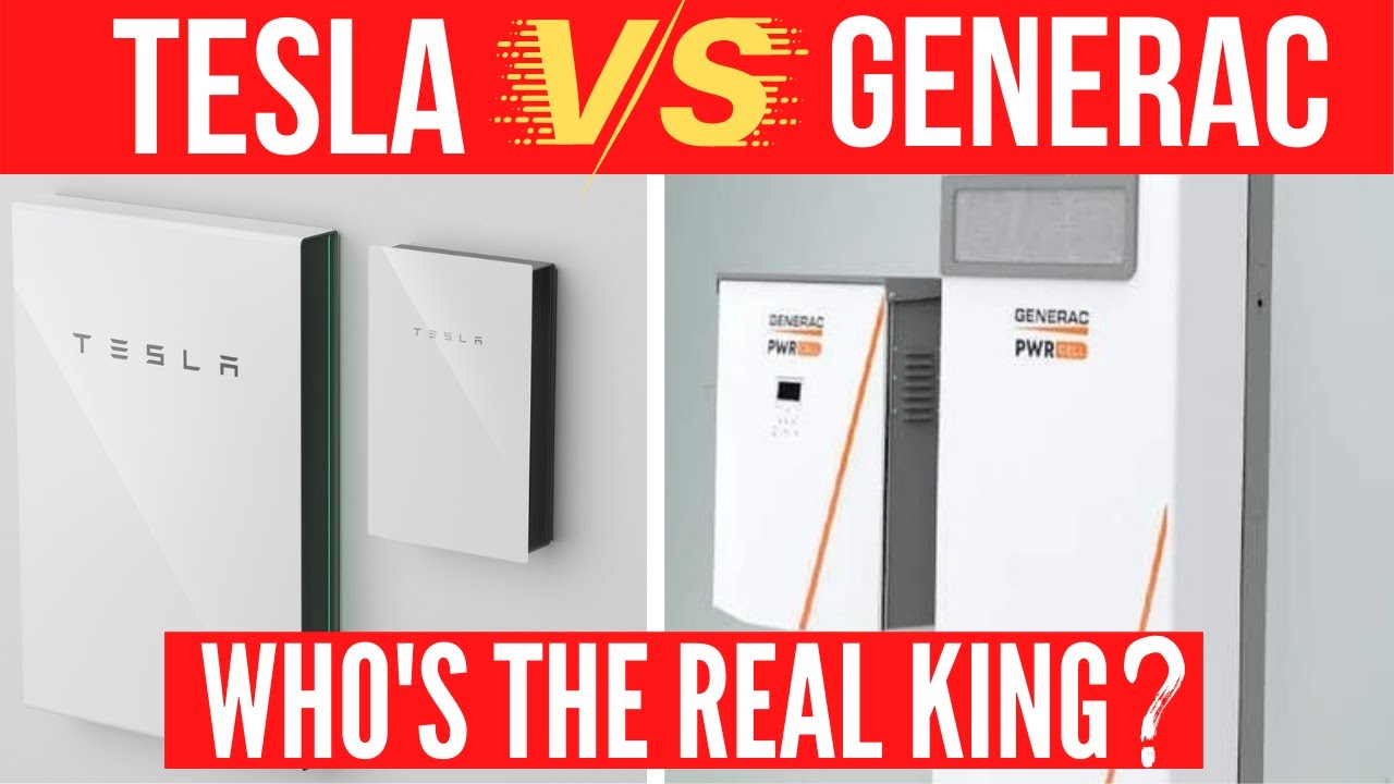 HEAD TO HEAD: Tesla Powerwall VS Generac PWRCell - YouTube