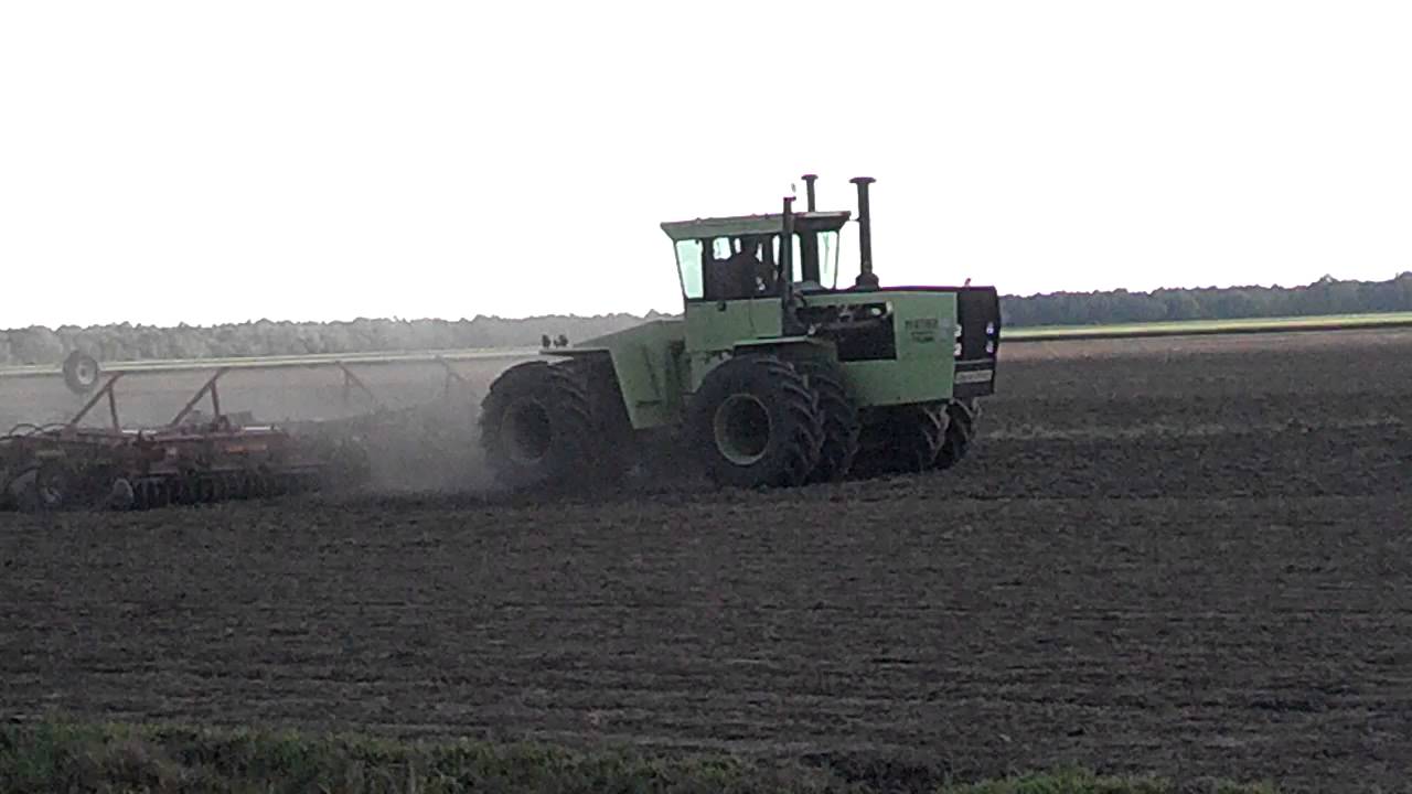 Steiger panther 3 automatic at work - YouTube