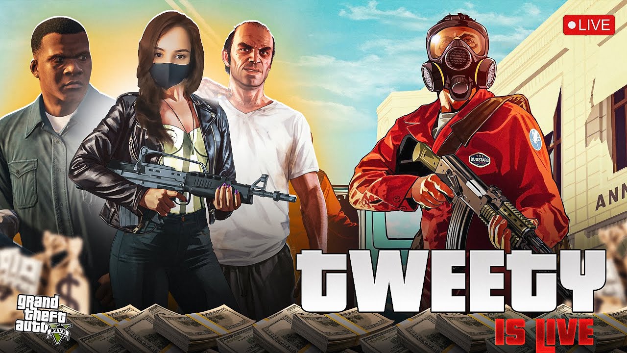 New Girl In GTA V | Can I Get Help? | Gta V | Fyme Tweety - YouTube