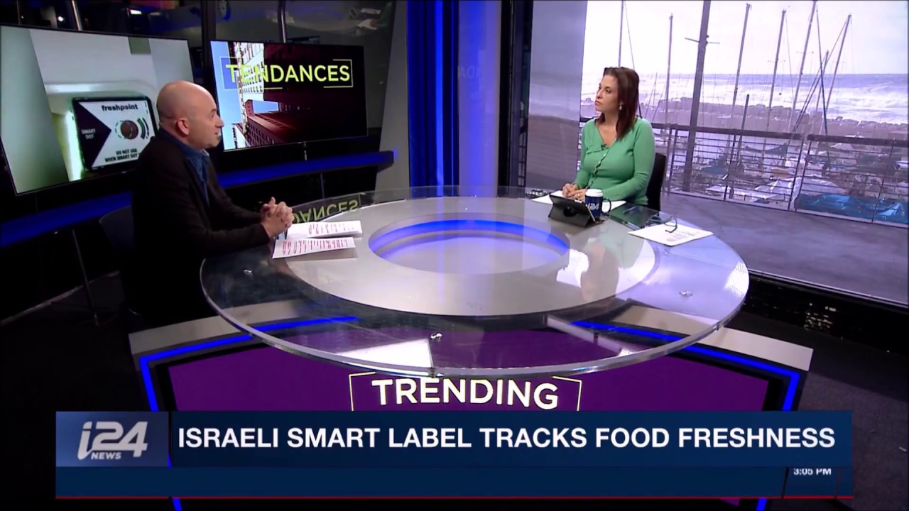 Smart Label tracks Food Freshness - YouTube