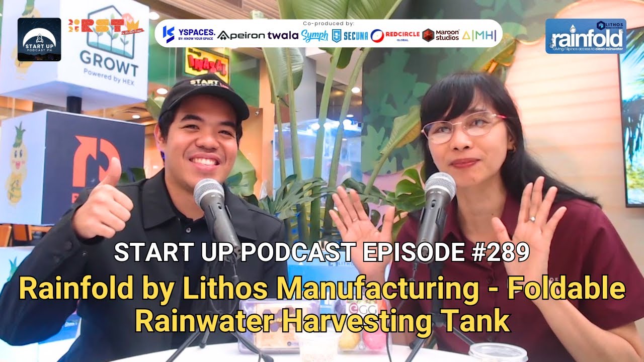 Start Up #289: Rainfold by Lithos Manufacturing - Foldable Rainwater ...