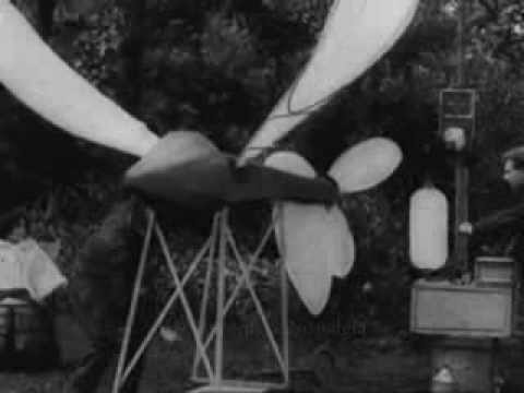THE AIRSHIP DESTROYER. 1909 Silent Film / Early UK Fantasy - Based on ...
