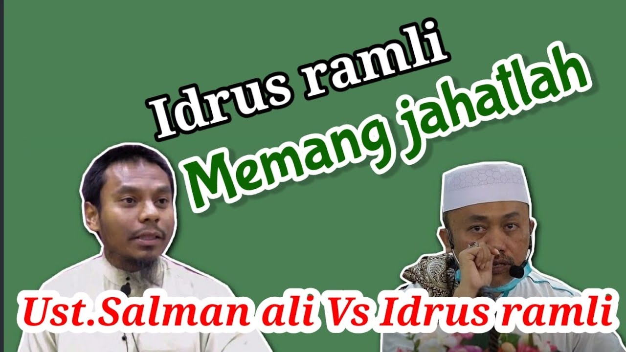 Ust.Salman ali - Jahatnya idrus ramli - YouTube