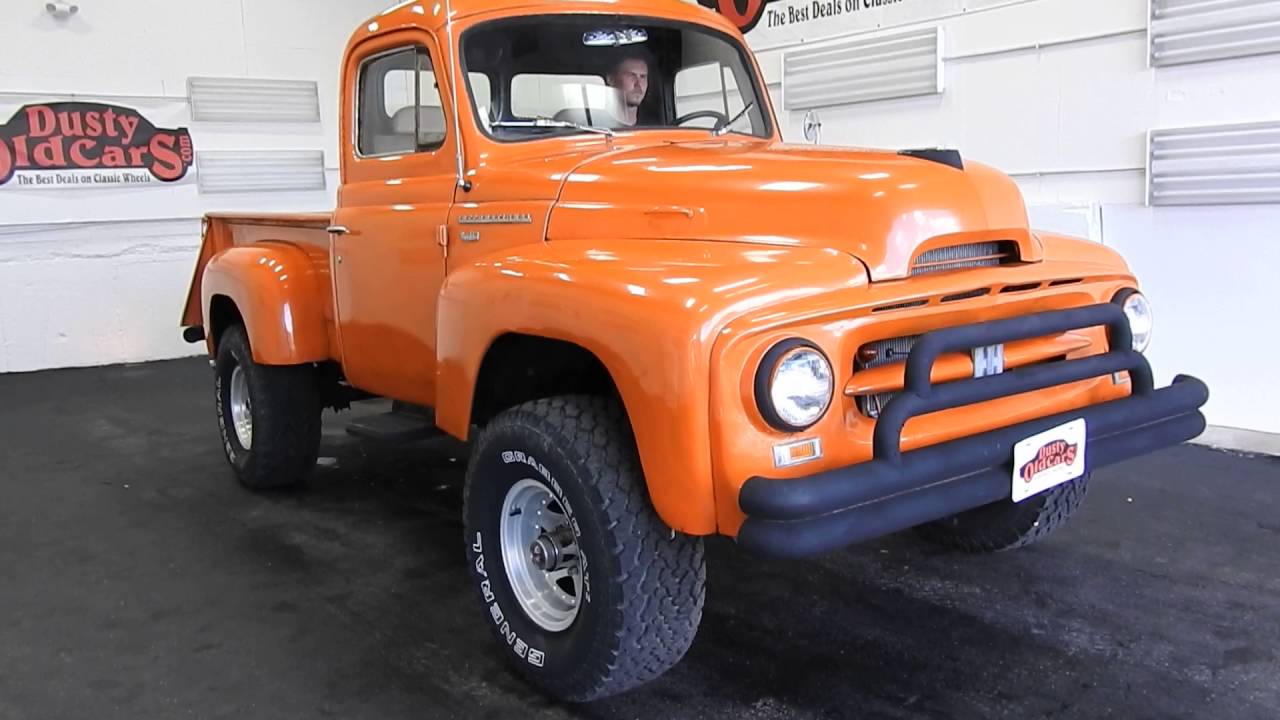 DustyOldCars.com 1953 International R110 SN 1723 - YouTube