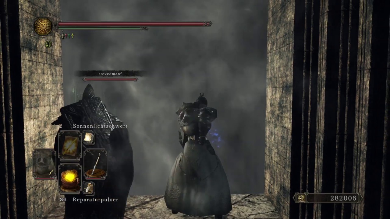 DARK SOULS II - 2on2 with Throne Watcher and Throne Defender... - YouTube