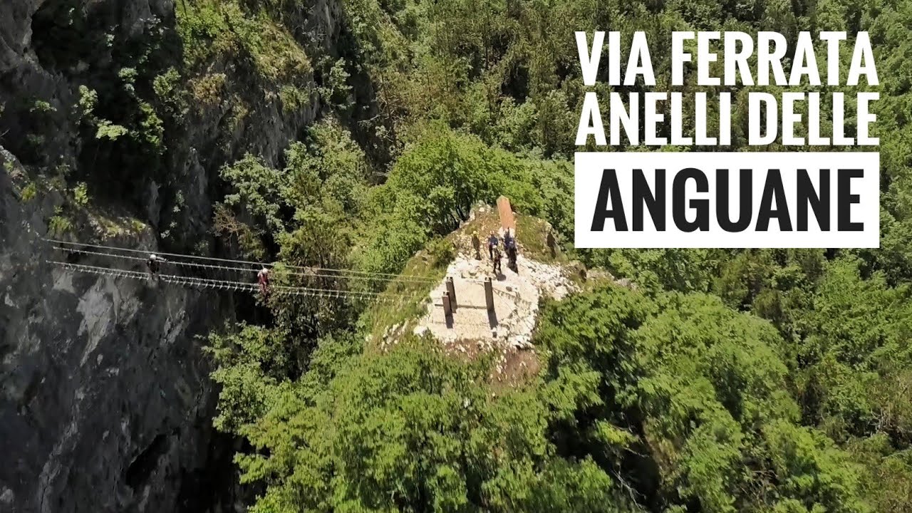 FERRATA ANELLI DELLE ANGUANE - YouTube