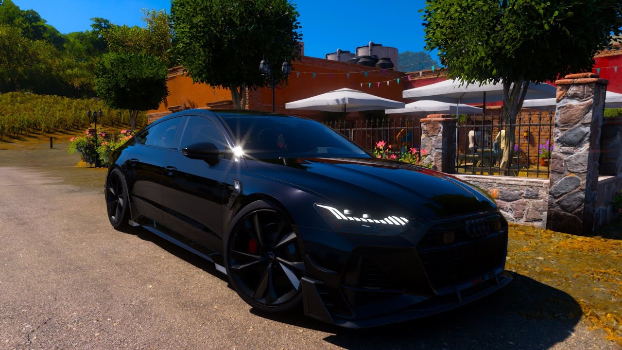 Audi RS7 Sportback 2021 - Forza Horizon 5 | Thrustmaster TMX Gameplay ...