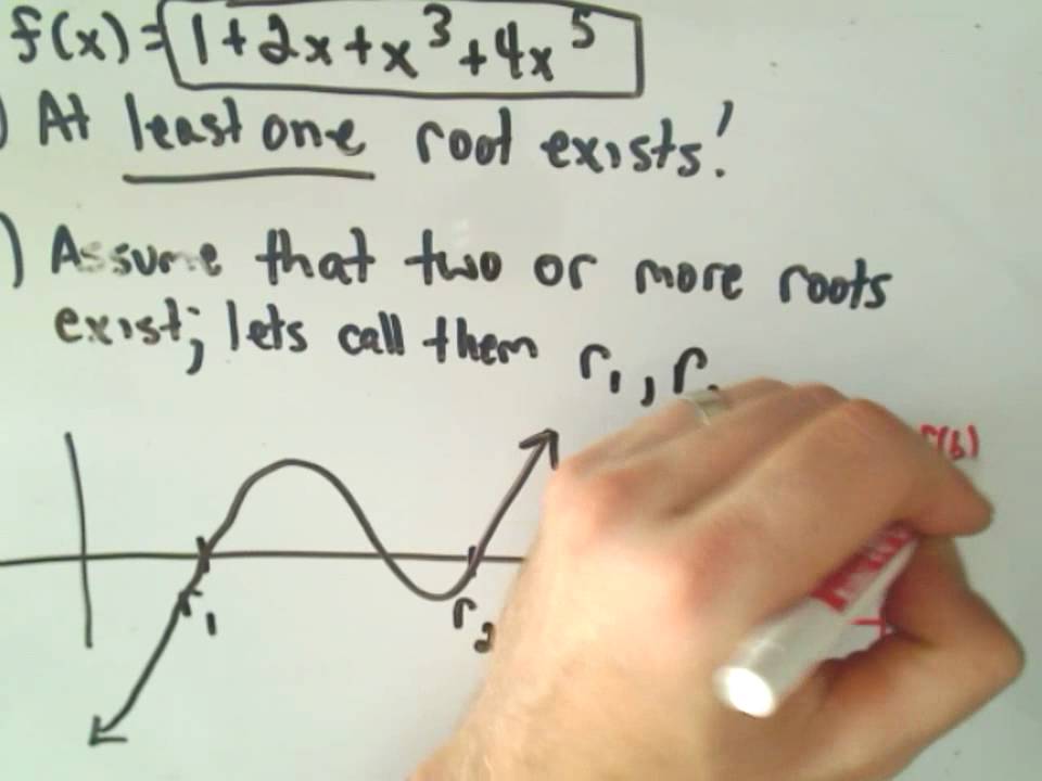 Proof By Contradiction - Calculus Based Example - YouTube