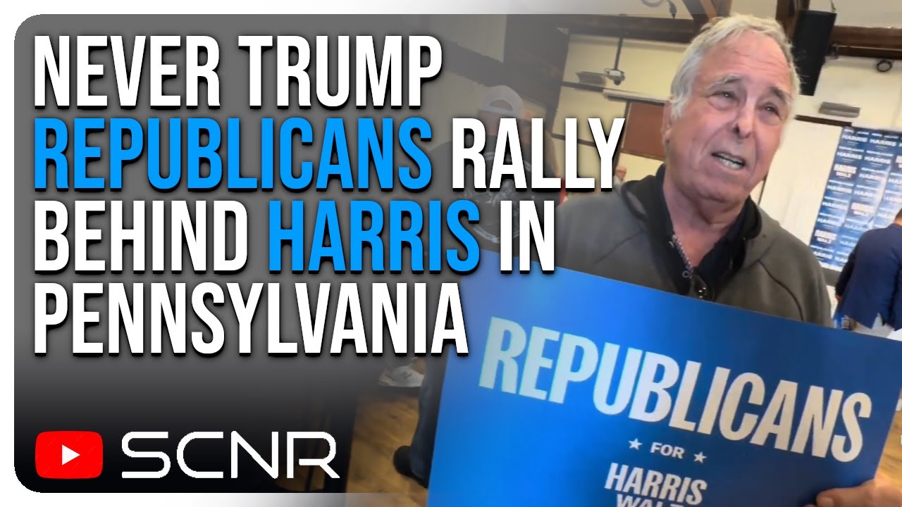 Never Trump REPUBLICANS Rally Behind HARRIS in Pennsylvania | SCNR ...
