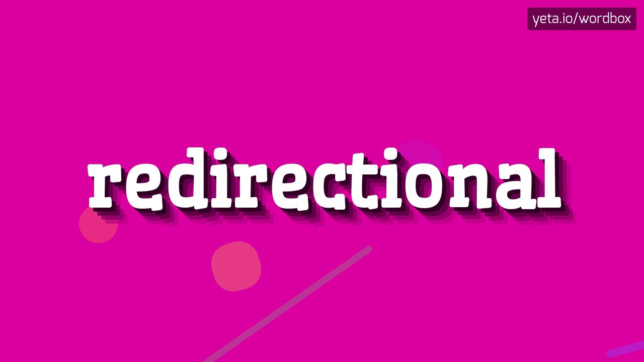 Redirecting Meaning