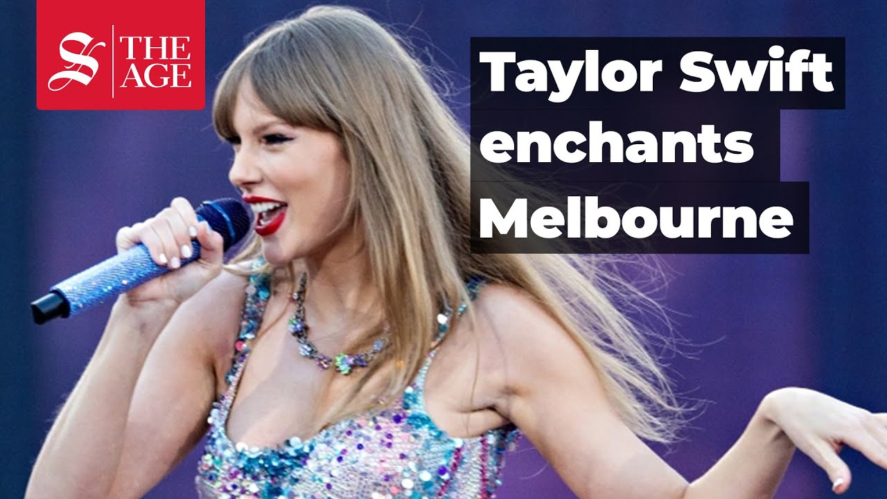 Taylor Swift enchants Melbourne at the biggest show of her career - YouTube