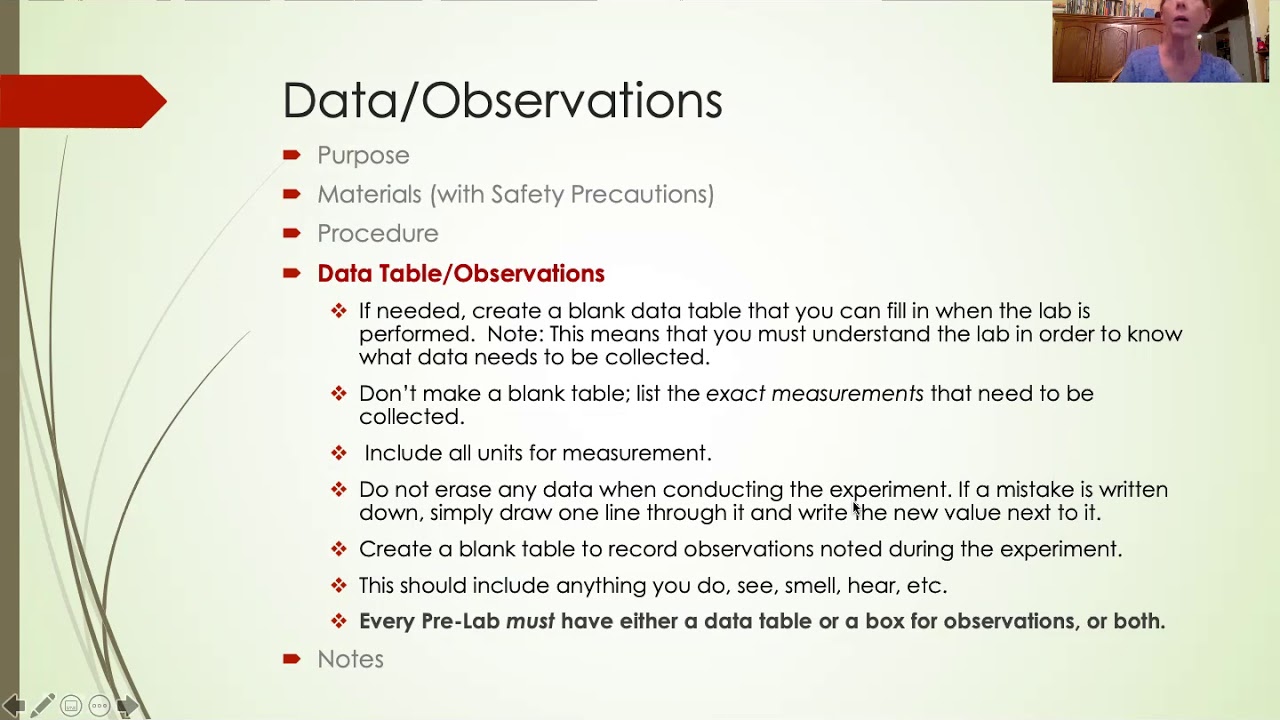 Pre Lab Formatting - YouTube