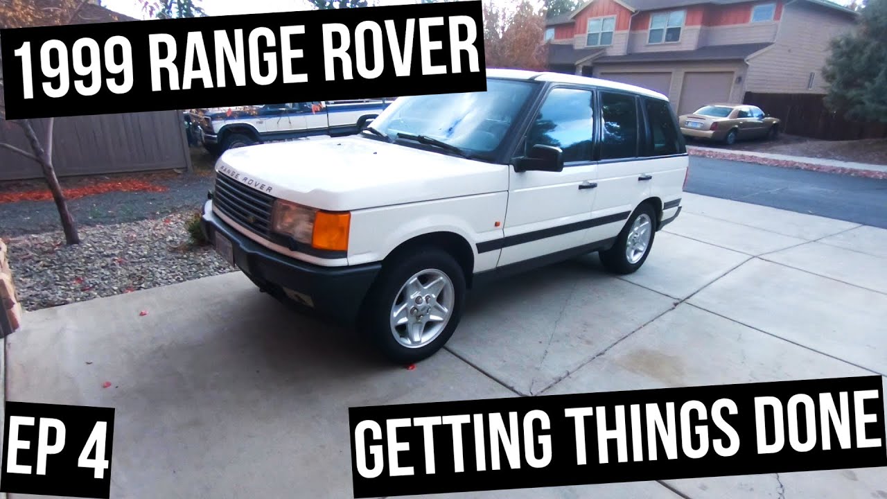 99' Range Rover 4.0 SE Ep. 4 Battery, Alternator, Cleaning, Restoring ...