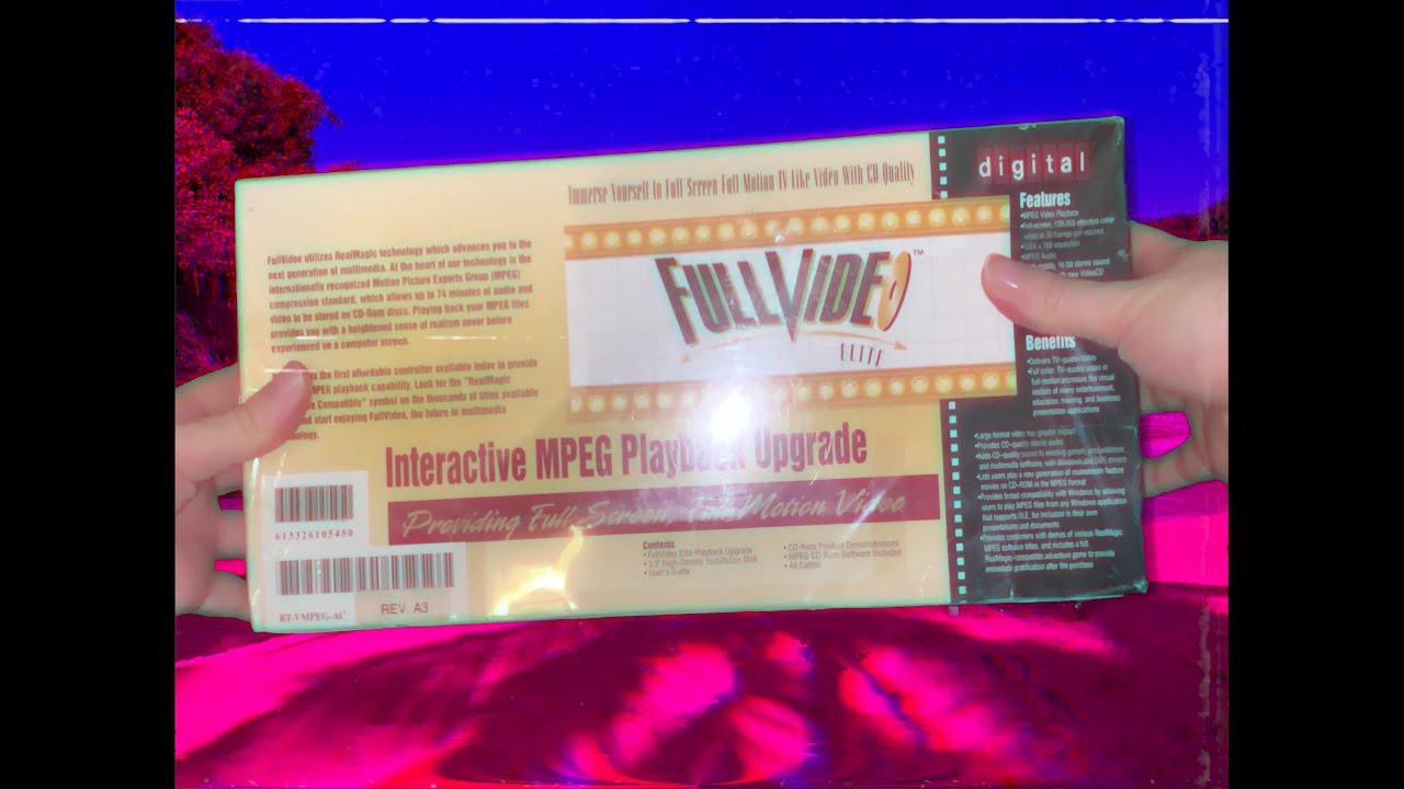 Realmagic/Reelmagic MPEG Full Motion Video Decoder Card - YouTube