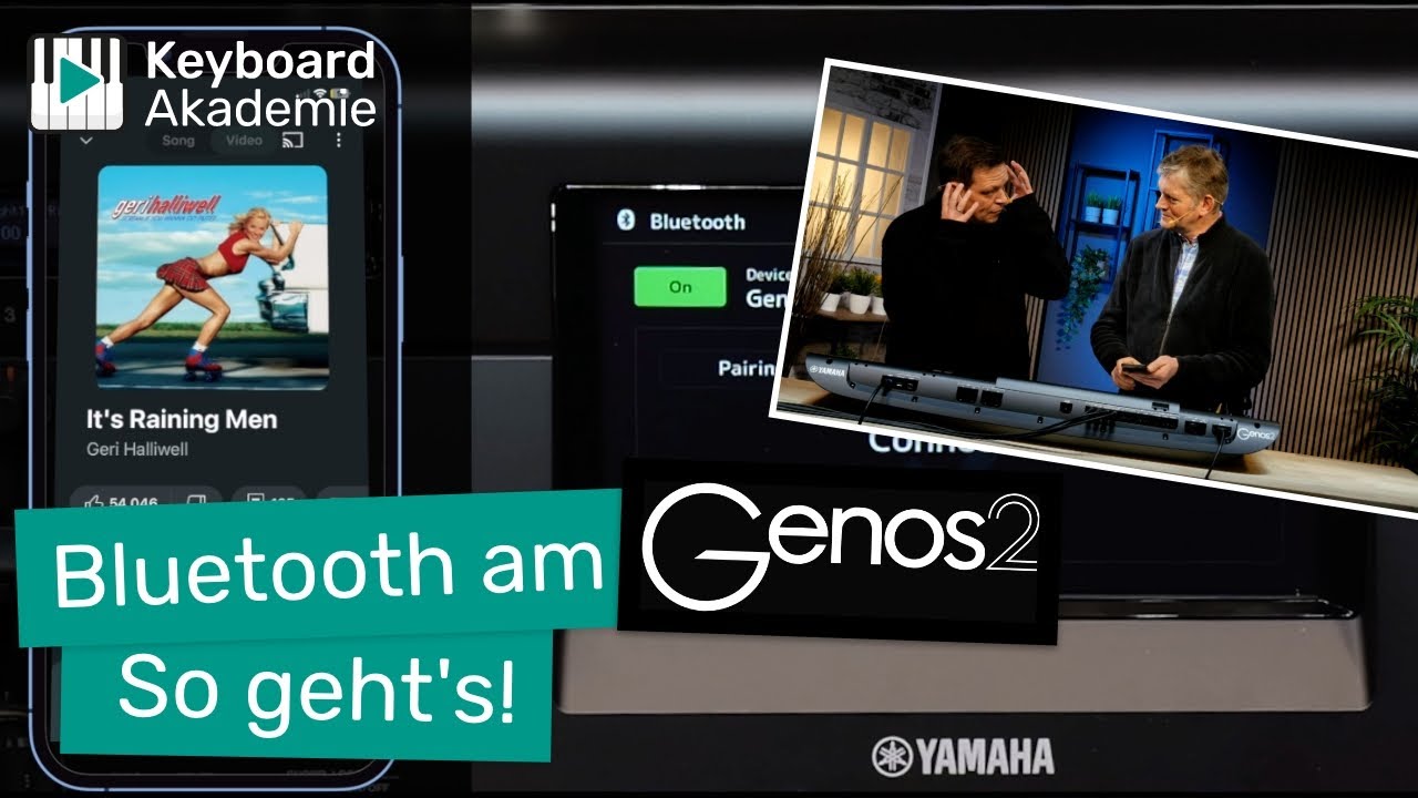 Bluetooth am Genos2? So geht's! - YouTube