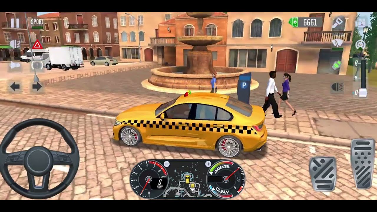 Real Taxi Driver 3D – Passenger Pickup Challenge | Android Simulator ...