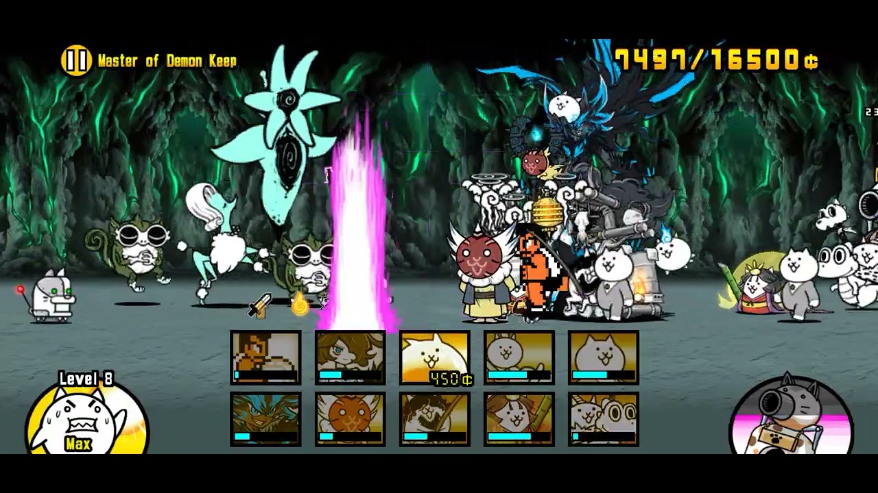 Master of Demon Keep 3 star - the battle cats - YouTube