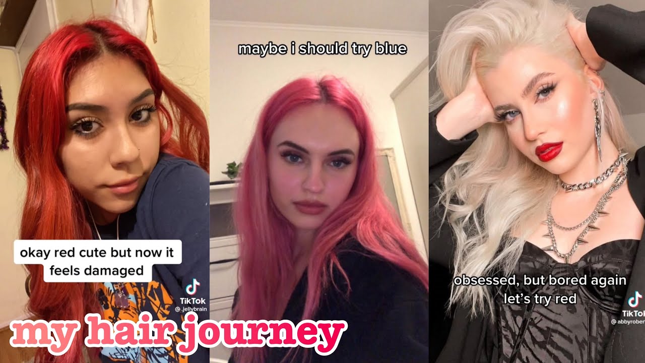 my hair journey~tik tok - YouTube