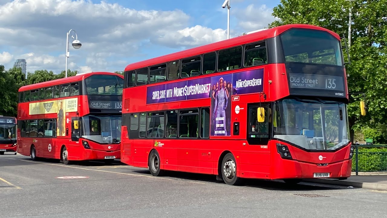 *First Day* Tower Transit Route 135 | Wrightbus Gemini 3 Volvo B5LH ...