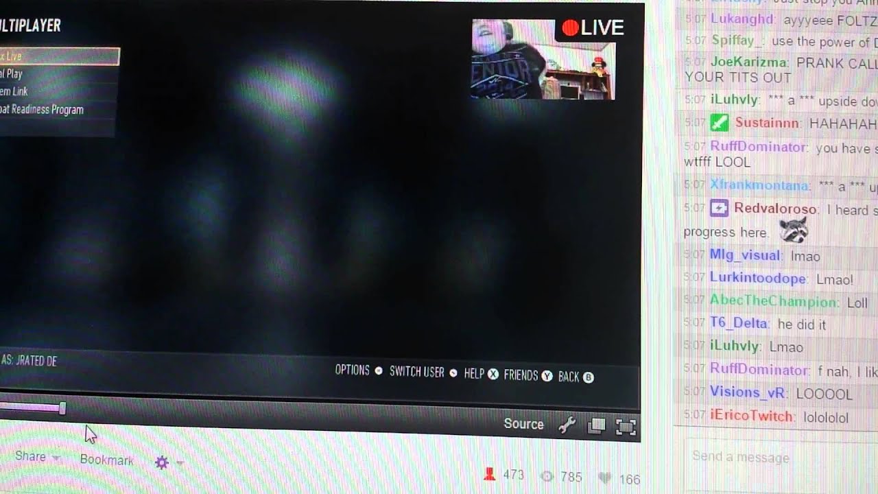 KID RIPS SHIRT ON STREAM HAHA - YouTube