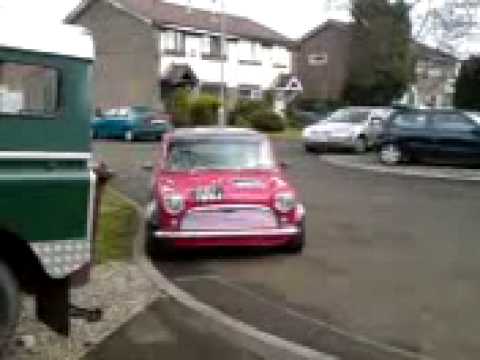 supercharged classic mini cooper s - YouTube