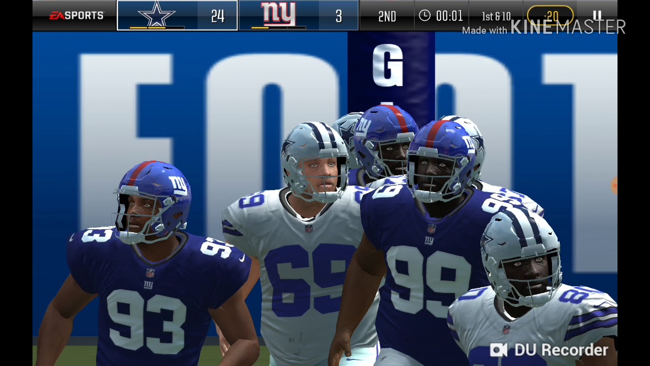 Madden mobile overdrive season 3 ep 4 Sunday night football giants at ...