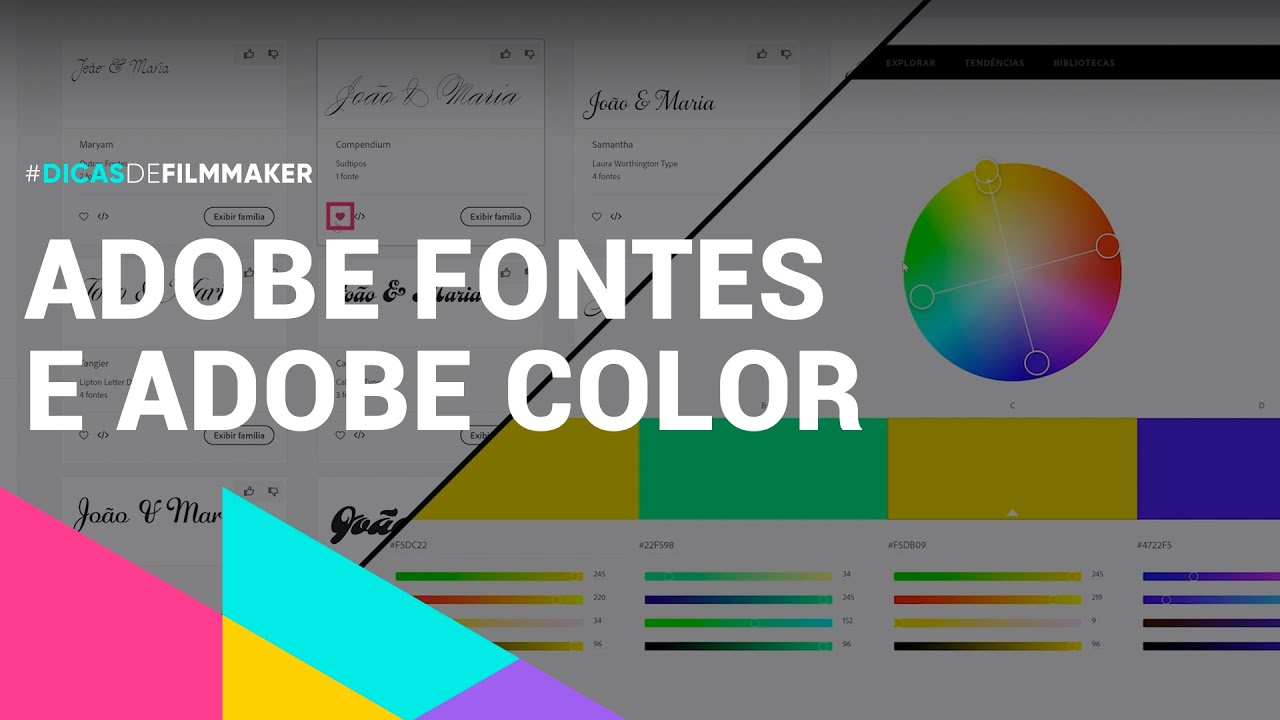 Usando o Adobe Fonts e o Adobe Color em sua composição - YouTube