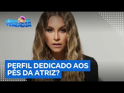 Fãs de Carla Diaz criam perfil em rede social para postar fotos dos pés da atriz