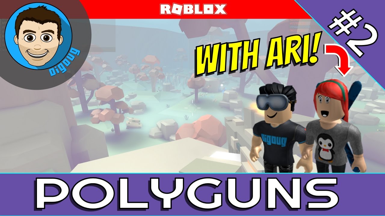Roblox: Polyguns : Ep 2 : Polyguns with Aricara Games!! - YouTube