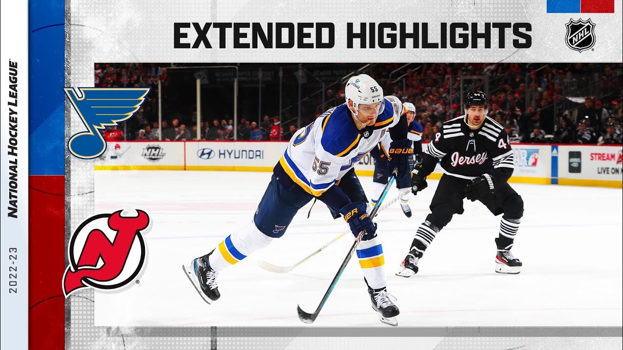 St. Louis Blues vs. New Jersey Devils Jan 5, 2023 HIGHLIGHTS - YouTube