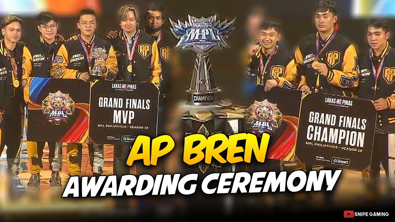 AP BREN AWARDING CEREMONY, MPL PH SEASON 12 CHAMPIONS . . . 🏆 - YouTube