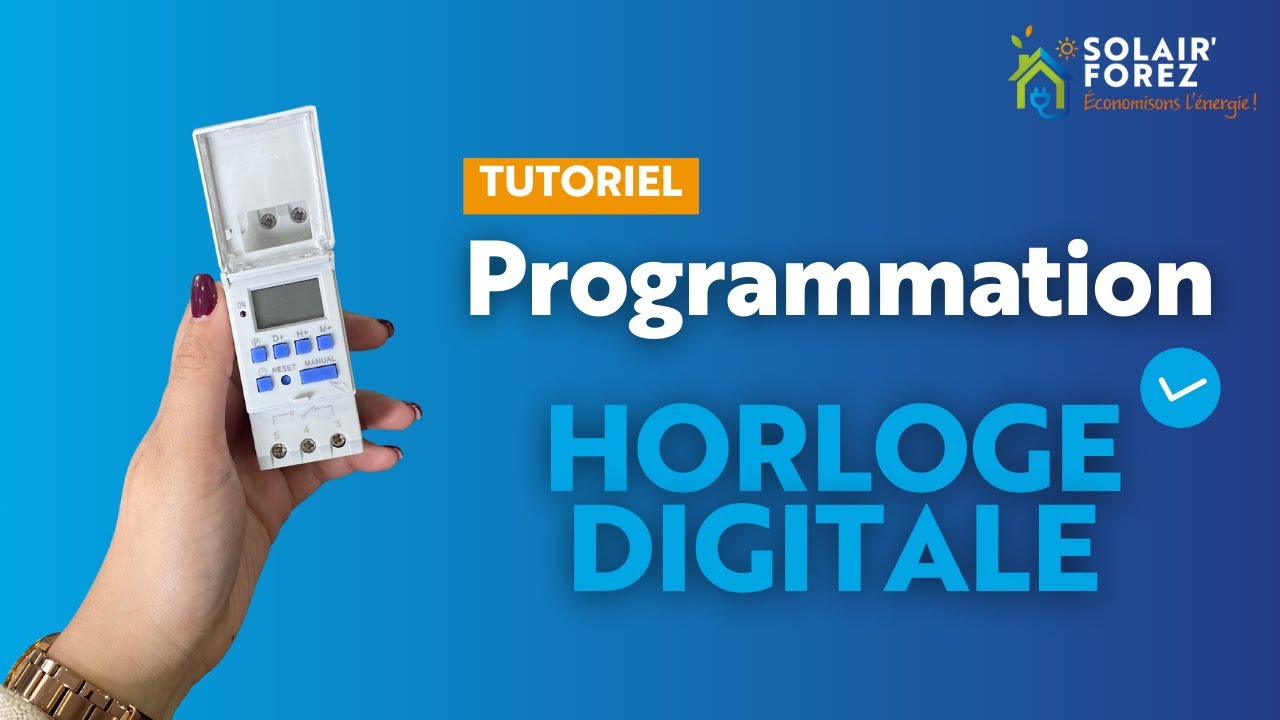 TUTORIEL : Comment programmer votre horloge digitale ? - YouTube
