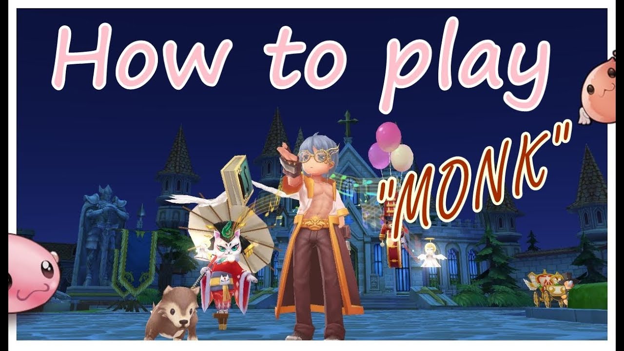 [RoM] วิธีการเล่นและอัพสกิลสเตตัส Monk Lv.1-50 - YouTube