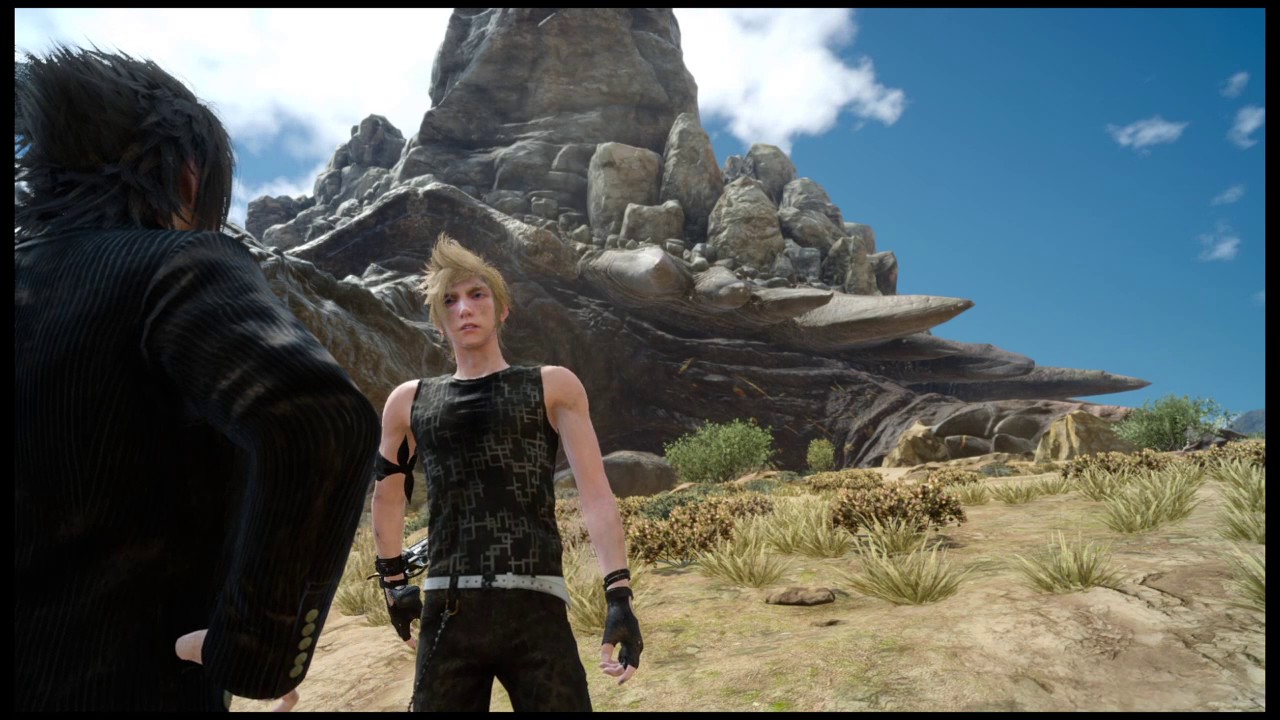 FINAL FANTASY XV Taking down the turtle - YouTube