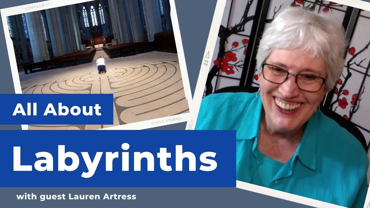 Modern Labyrinths and 'The Path of the Holy Fool' with Lauren Artress of Veriditas #labyrinth ...