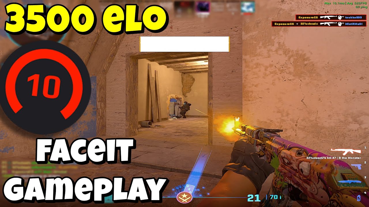CS2 - Faceit 3500+ ELO | De_Mirage'de Dengeyi Biz Bozduk! (CS2 Gameplay ...