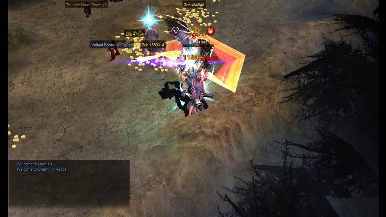 MU online Cyclone skill - YouTube