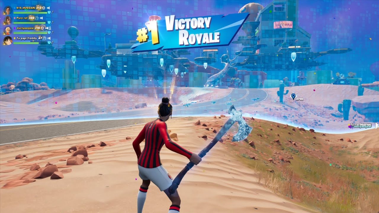 PITCH PATROLLER SKIN (AC MILAN STYLE)+ LEVIATHAN AXE PICKAXE Gameplay ...