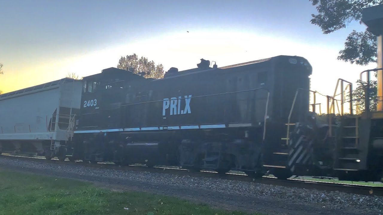 PRLX (Progress Rail) Switcher & K623 With Solo CSX Engine! - YouTube