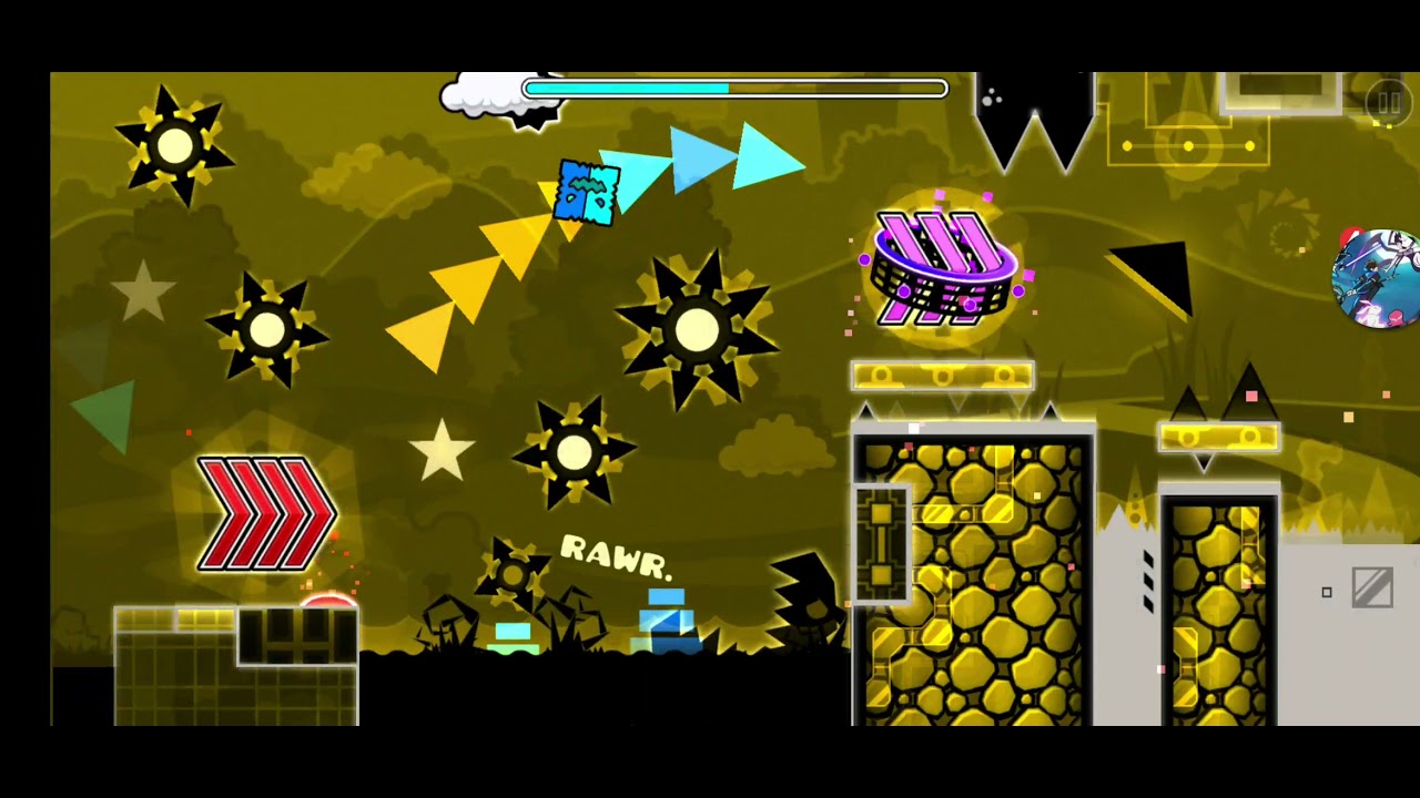 Dinosaur by Alkali | GDW (Geometry dash world) - YouTube