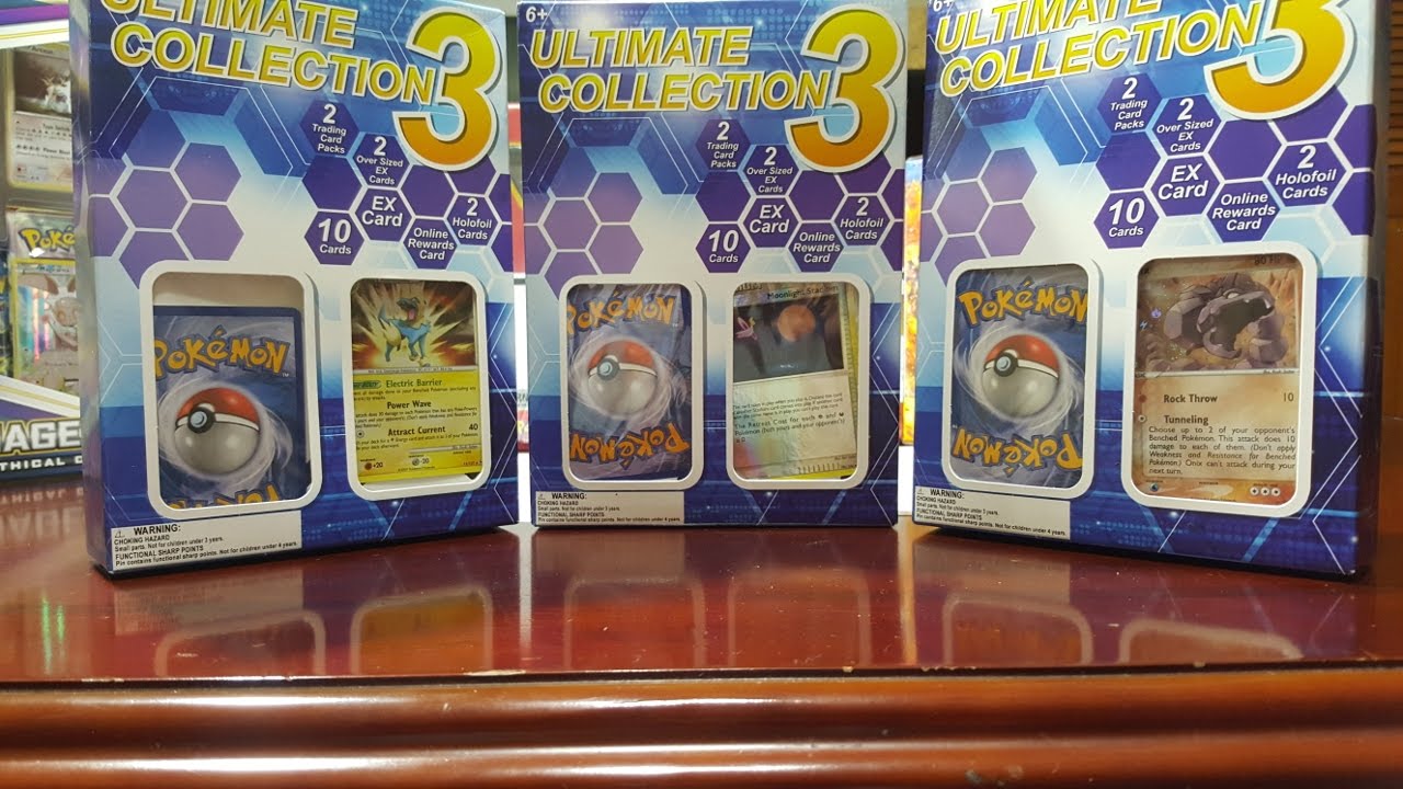 OPENING 3 More Pokemon Ultimate Collection 3 Boxes--Part 4 FULL ART ...