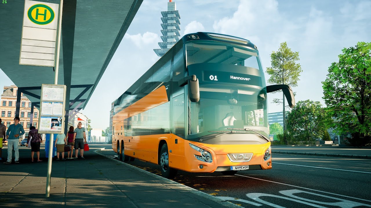 Fernbus Simulator - VDL Futura FDD2 141 - Bremen to Hannover - YouTube
