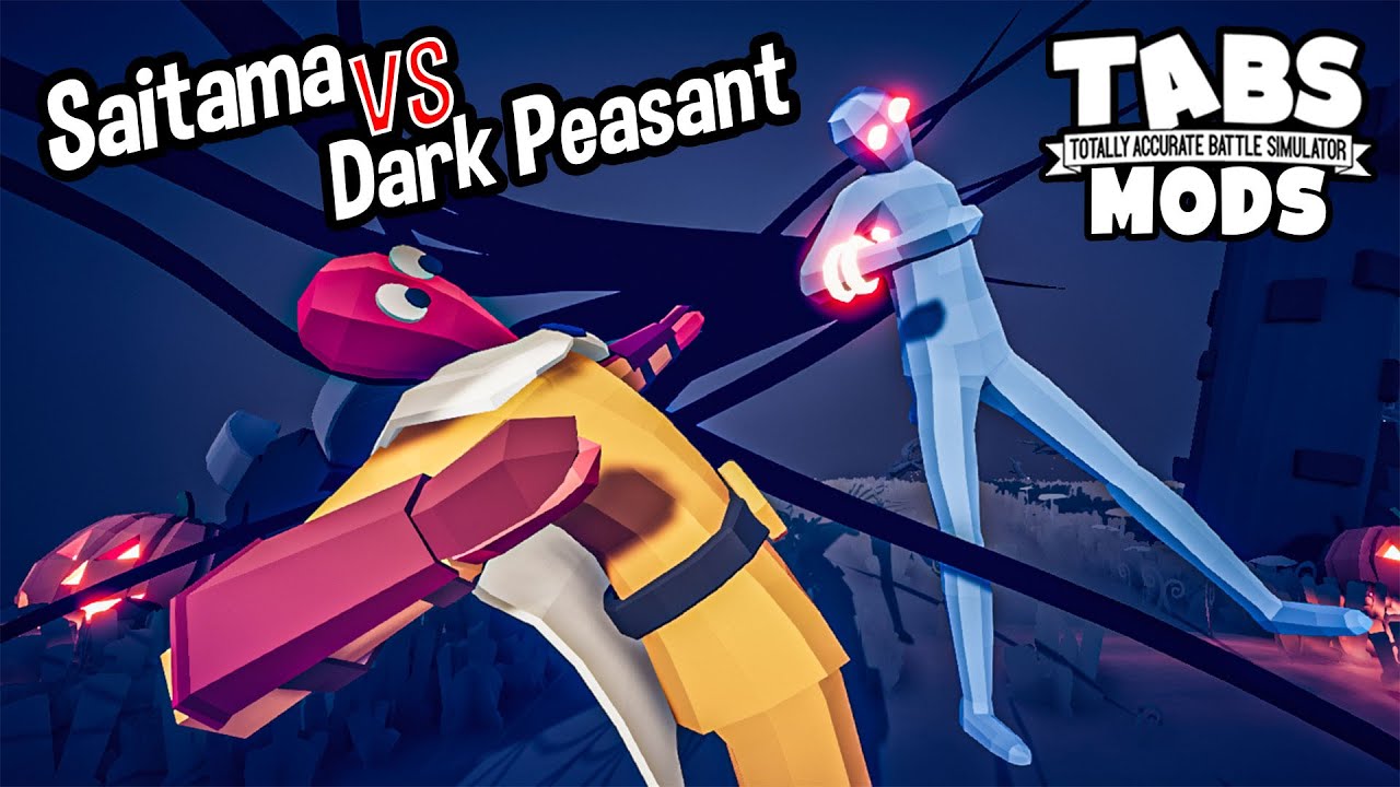 Saitama VS Dark Peasant!!! | Tabs Mod Indonesia - YouTube